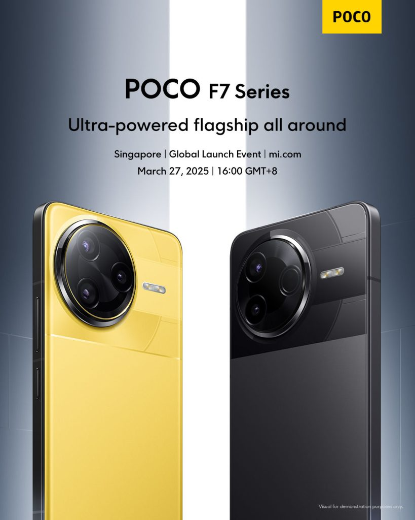 Poco F7 Pro , F7 Ultra global launch date